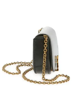 Saint Laurent Mini Cassandre Leather Bucket Bag