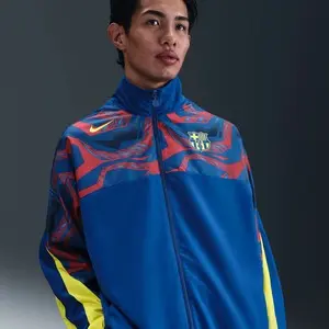 Nike Barcelona Special Edition Street Woven Full-zip Jacket - Blue