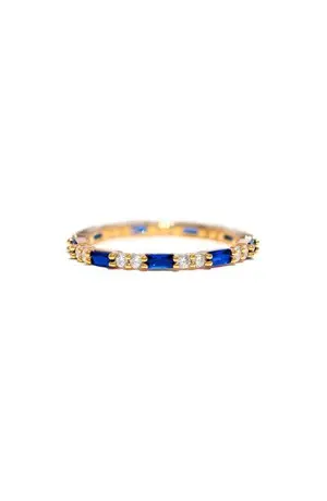 GIRLS CREW X Harry Potter House Band Ring - Gold/ravenclaw