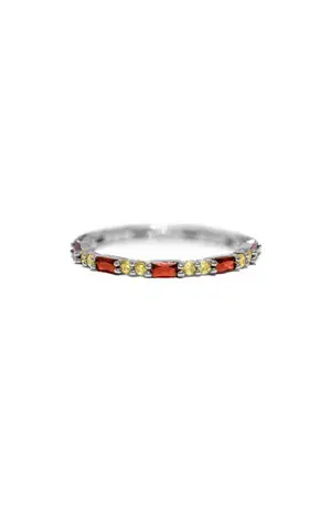 GIRLS CREW X Harry Potter House Band Ring - Silver/gryffindor