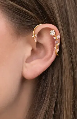GIRLS CREW Island Bloom Ear Cuff
