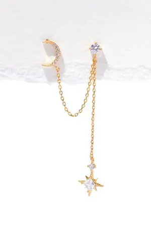 GIRLS CREW Stardust Double Drop Earring