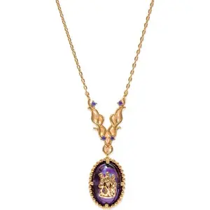 GIRLS CREW Marvel Studios Agatha Pendant Necklace - Gold