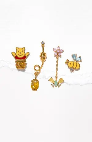 GIRLS CREW Disney Silly Old Bear Earrings Set
