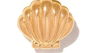 GIRLS CREW Shell Pendant Necklace - Gold