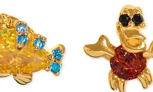 GIRLS CREW Disney Little Mermaid Stud Earrings Set