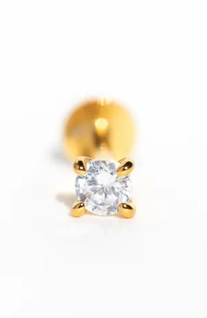 GIRLS CREW Dainty Brilliance Flat Back Earring