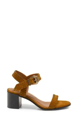 Free People Buckle Up Ankle Strap Sandal - Driftwood Tan Suede