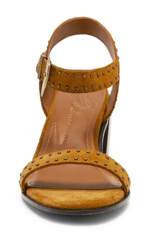 Free People Buckle Up Ankle Strap Sandal - Driftwood Tan Suede