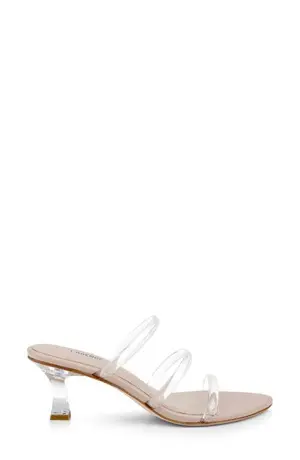 L'AGENCE Ludovica Slide Sandal - Chai