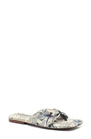 Free People Tia Print Slide Sandal