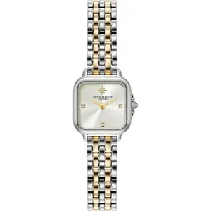 OLIVIA BURTON Mini Grosvenor Bracelet Watch - Silver & Gold