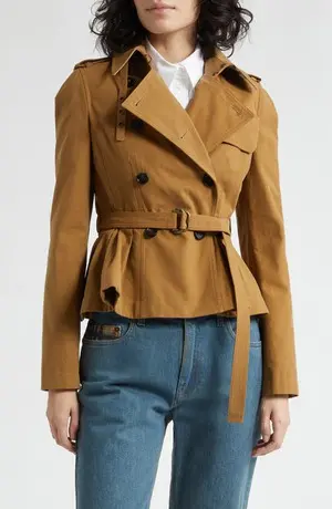 Burberry Belted Jackets For Women