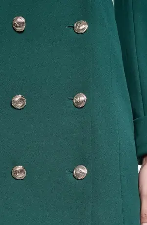 Karl Lagerfeld Double-breasted Blazer Dress - Malachite