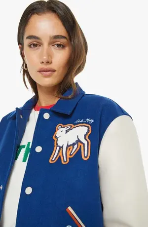 MOTHER The Team Spirit Varsity Jacket