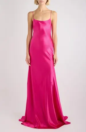 Alaïa Silk Maxi Slipdress
