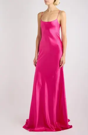 Alaïa Silk Maxi Slipdress