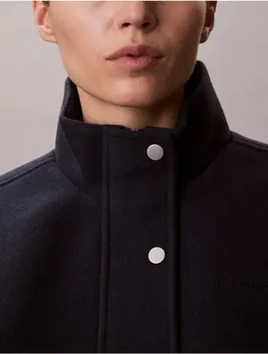 Calvin Klein Stand Collar Bomber Jacket