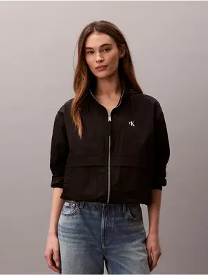 Calvin Klein Classic Windbreaker Jacket - Black