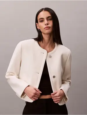 Calvin Klein Collarless Jacket