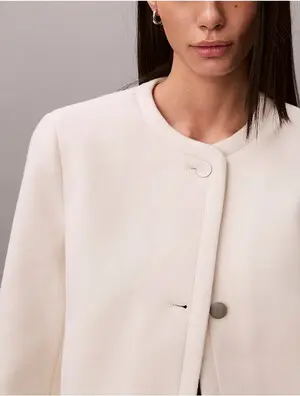 Calvin Klein Collarless Jacket
