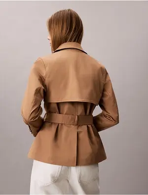 Calvin Klein Short Trench Coat