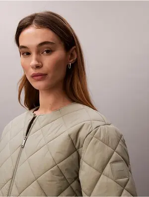 Calvin Klein Nylon Quilted Jacket - Shadow