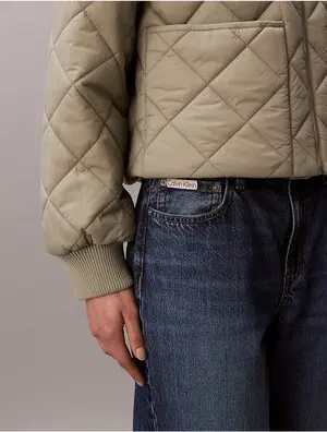 Calvin Klein Nylon Quilted Jacket - Shadow