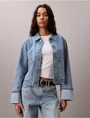 Calvin Klein Cuffed Jackets For Women