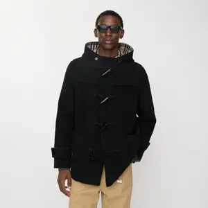 Burberry Short Wool Harrogate Duffle Coat