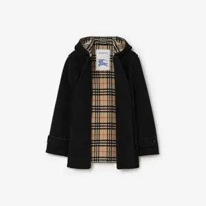 Burberry Short Wool Harrogate Duffle Coat