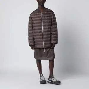 MONCLER + RICK OWENS Drawstring Kilt Shorts - Brown
