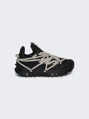 Rick Owens Trailgrip Megalace Sneakers - Black