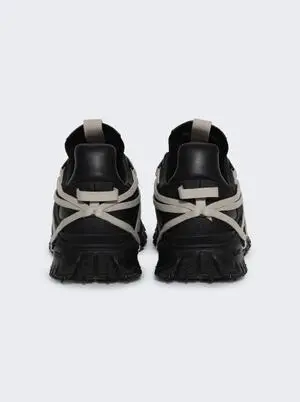 Rick Owens X Moncler Trailgrip Megalace Sneakers - Black