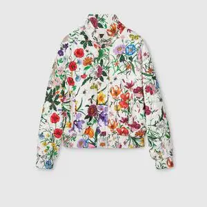 Gucci Printed Quilted Twill Jacket