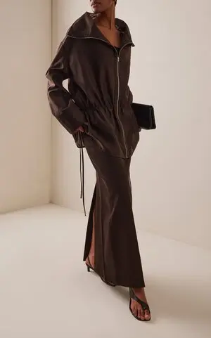 BIRROT Soonji Funnel-neck Windbreaker