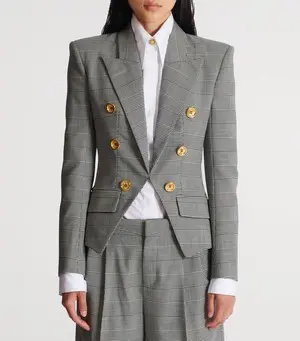Balmain Wool-blend Tailored Jacket