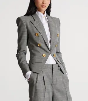 Balmain Wool-blend Tailored Jacket