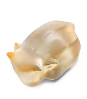 Lalique X Han Meilin Crystal Ox Ornament