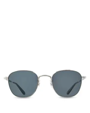 Garrett Leight World Sun Rounded Square Sunglasses