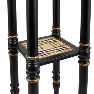 MACKENZIE-CHILDS Mad For Plaid Tiny Table
