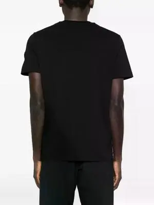 Moncler Logo Printed T-shirt - Black