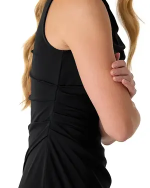 Whistles Jersey Crepe Asymmetric Dress