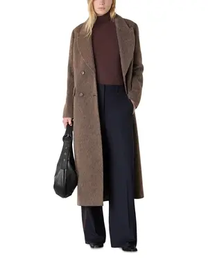 Whistles Long Sleeve Funnel Neck Jersey Sweater