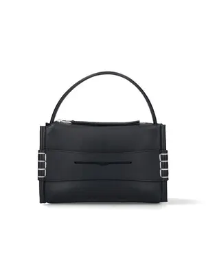 JW Anderson Small Leather 'loafer' Bag - Black