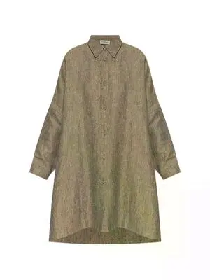 Officine Générale Button-fastening Linen Shirt
