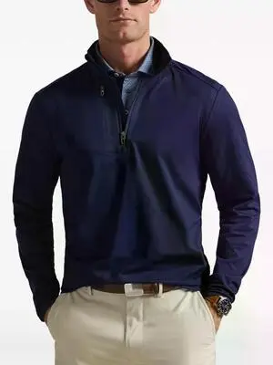 Rlx Ralph Lauren High-neck Sweatshirt - Blue