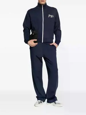 Balmain Logo-embroidered Zip-up Sweatshirt