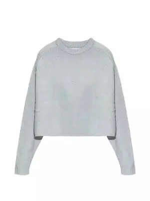 LISA YANG Karine Cropped Knitted Top