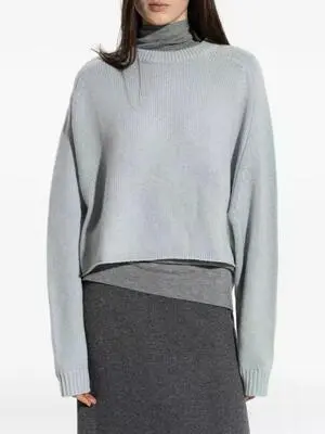 LISA YANG Karine Cropped Knitted Top